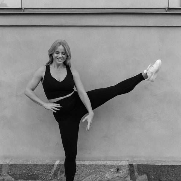 Original Leggings / Solid Black - Ebba Sports